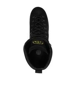 Stone Island Lace-up Ankle Boots