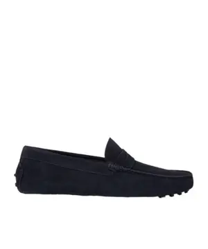 SCAROSSO Round-head Casual Shoes - Blue