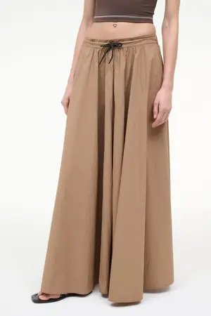 Staud Eden Maxi Skirt Desert