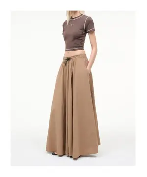 Staud Eden Maxi Skirt Desert