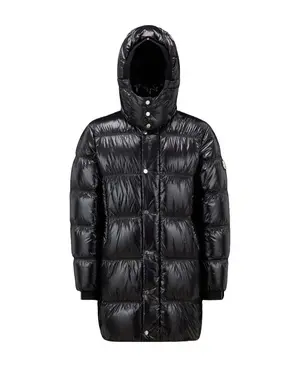 Moncler Pablof Long Down Jacket - Black