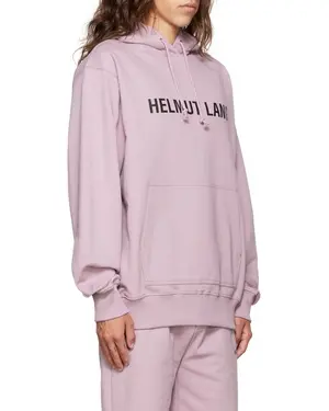 Helmut Lang Logo-print Cotton Hoodie