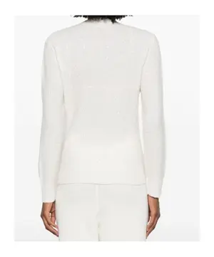 Fabiana Filippi Sequin Embellished V-neck Jumper