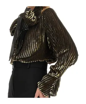 Nina Ricci Pussy-bow Embellished Blouse