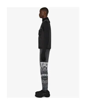 Givenchy Slim Fit Jogger Pants In Embroidered Felpa