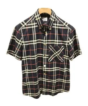 Burberry Lapel Short-sleeved Shirt