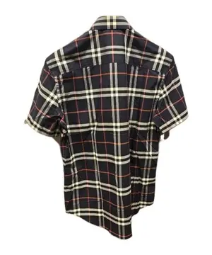 Burberry Lapel Short-sleeved Shirt