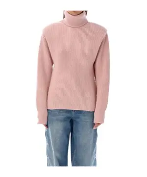 Stella McCartney Long-sleeved Turtleneck Jumper - Rose