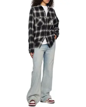 Amiri Swirl Flannel Shirt