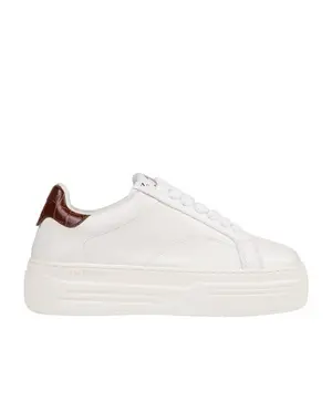 LANVIN Round Head Low-cut Casual Shoes - White