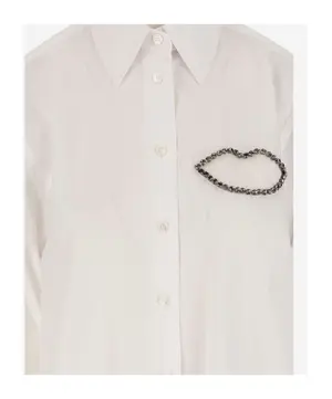 Stella McCartney Embellished Curved Hem Shirt