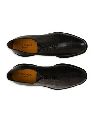 DOUCAL'S Leather Lace-up Derby Shoes