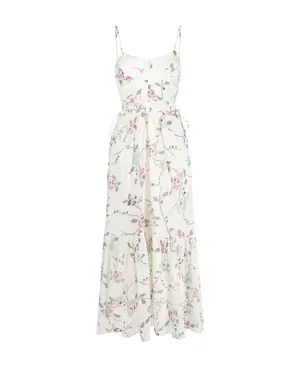 Isabel Marant Étoile Giana Floral Print Maxi Dress - White