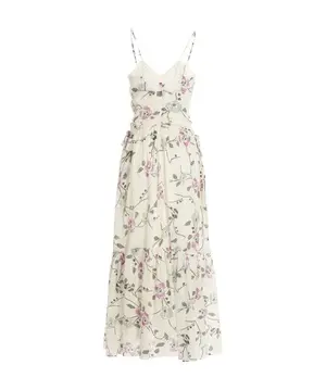 Isabel Marant Étoile Giana Floral Print Maxi Dress - White