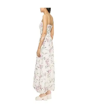 Isabel Marant Étoile Giana Floral Print Maxi Dress - White