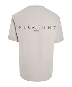 IH NOM UH NIT Palm-print Cotton T-shirt