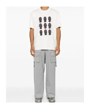 IH NOM UH NIT Masks-print Cotton T-shirt