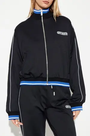 Off-White Zip-up High Neck Jacket