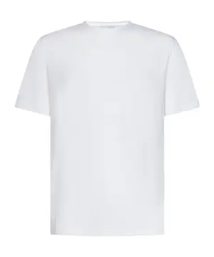LARDINI Short-sleeved Wool T-shirt