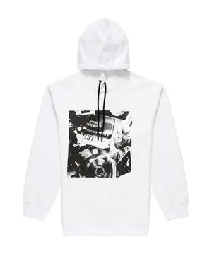Opening Ceremony Graphic-print Hoodie - White
