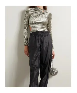 Isabel Marant Étoile Goldano Velvet Jumpsuit