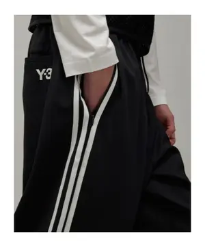 Y3 Logo Printed 3-stripes Pants