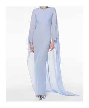 Roland Mouret Chiffon Gown Dress
