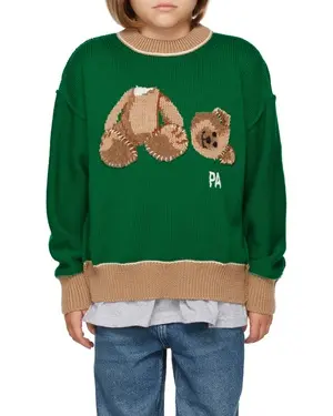 Palm Angels Bear Crew-neck Jumper
