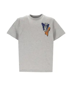 Off-White Logo Printed Crewneck T-shirt