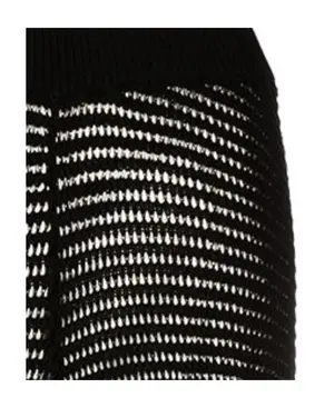 Nanushka Bazia Crochet-knit Slim Trousers