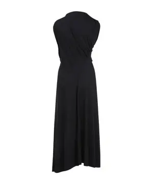 Victoria Beckham Asymmetrical Pendant Mid-length Dress