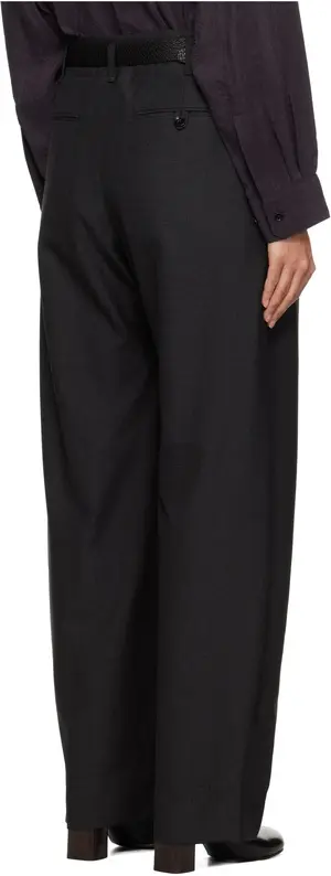 LEMAIRE Pressed Crease Curved-leg Trousers