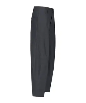 LEMAIRE Pressed Crease Curved-leg Trousers
