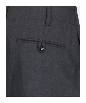 LEMAIRE Pressed Crease Curved-leg Trousers