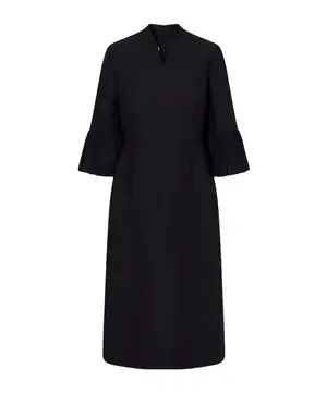 Valentino Garavani Blend Crepe Midi Dress