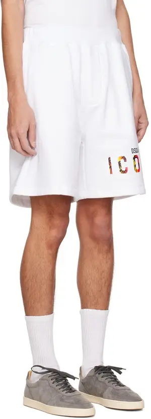 Dsquared2 Logo Printed Shorts
