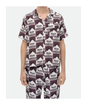 Rhude Moonlight Bordeaux Shirt