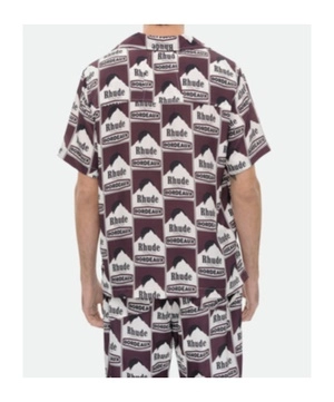 Rhude Moonlight Bordeaux Shirt