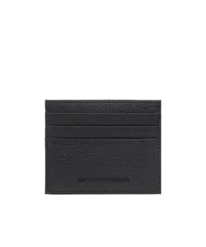 Emporio Armani Logo-lettering Leather Cardholder