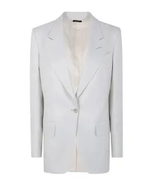 TOM FORD Single Breasted Jacket - Mintgrey