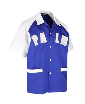 Palm Angels Palm Baseball Bowling Shirt