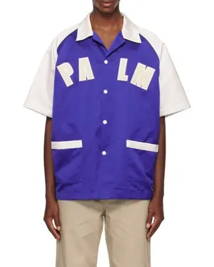 Palm Angels Palm Baseball Bowling Shirt