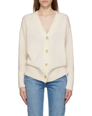 Vince V-neck Ribbed Cardigan