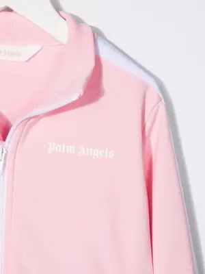 Palm Angels Logo-print Zip-up Track Jacket