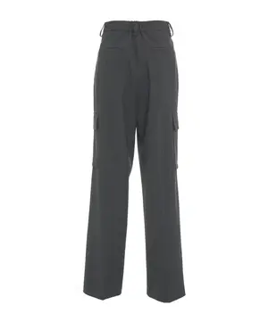 Herno High-waisted Cargo Tailored Trousers