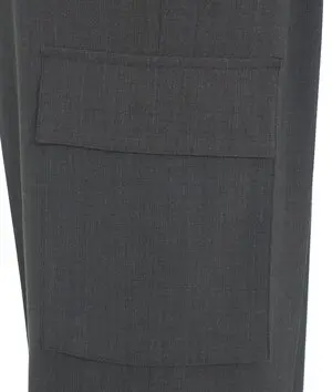 Herno High-waisted Cargo Tailored Trousers