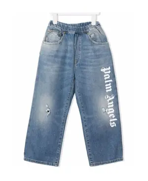 Palm Angels Logo-print Jeans