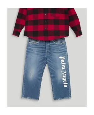 Palm Angels Logo-print Jeans