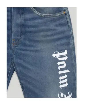 Palm Angels Logo-print Jeans