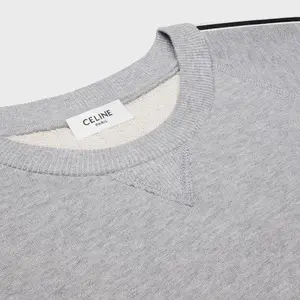 Celine Cotton Fleece Sweatshirt With Logo